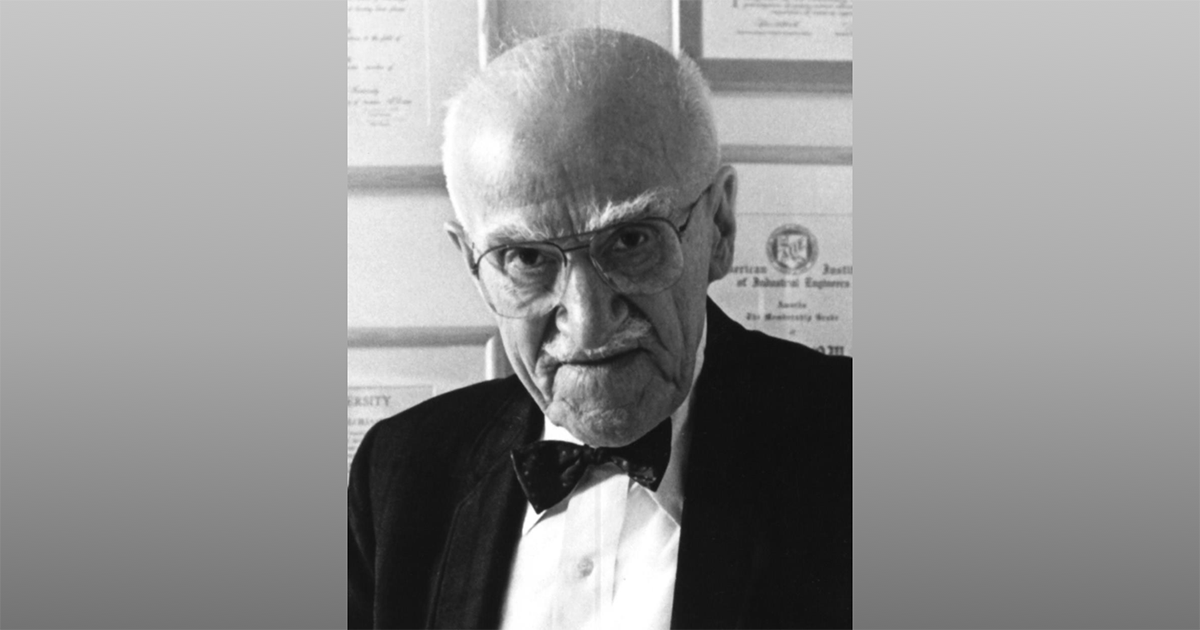 Dr. Joseph M. Juran: A fejlődés fontosabb, mint a termékellenőrzés!